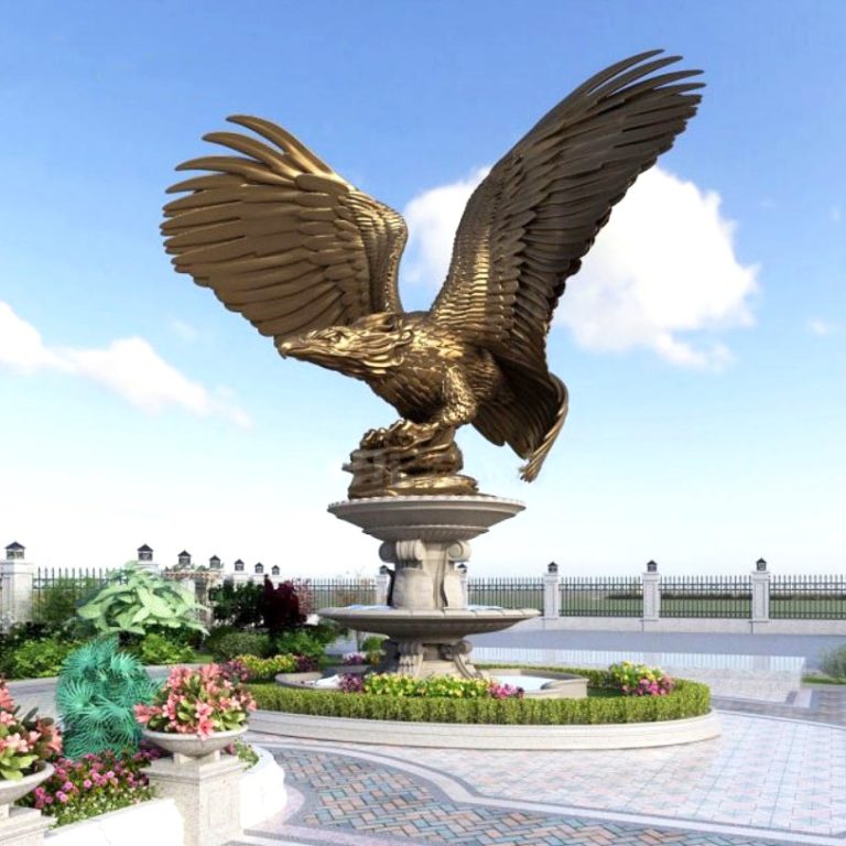 Bronze Eagle Sculpture - Huge Selection