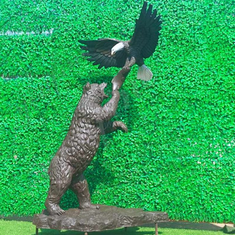 Bronze Eagle Sculpture - Huge Selection