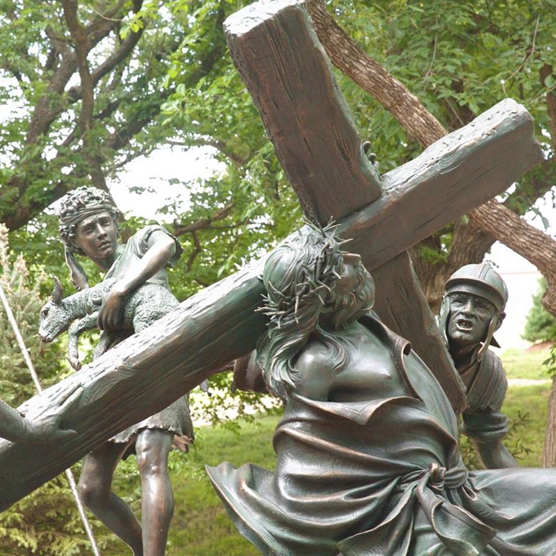 Stations of the Cross III: Jesus Falls the First Time - YouFine