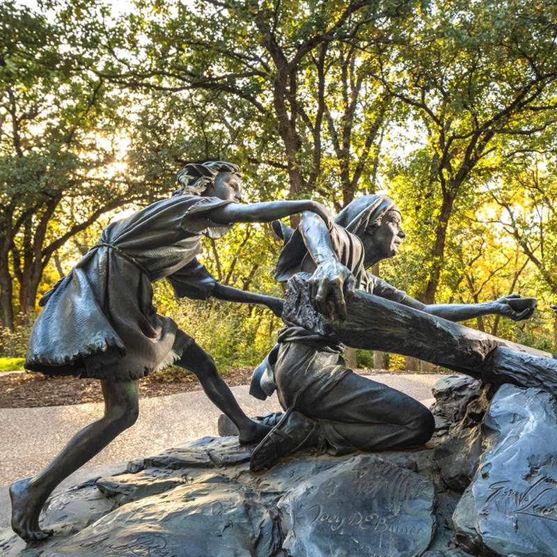 Jesus Falls a Second Time Bronze Statue - YouFine