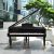 Large Bronze Piano Musical Instruments Sculpture - YouFine