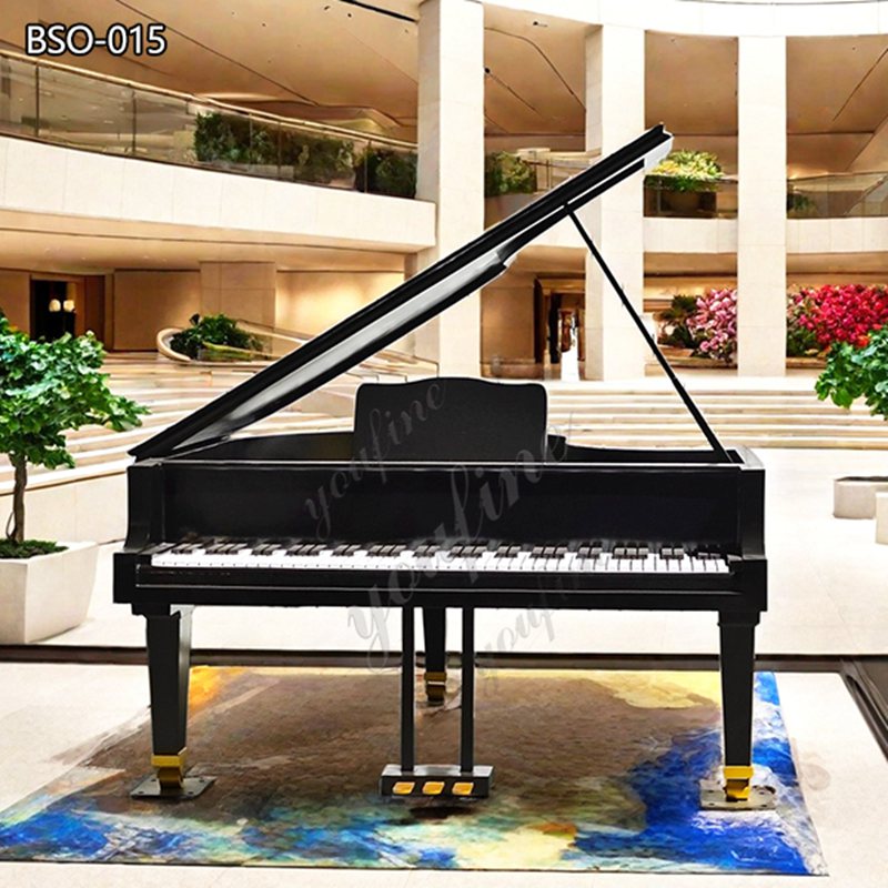 Large Bronze Piano Musical Instruments Sculpture - YouFine