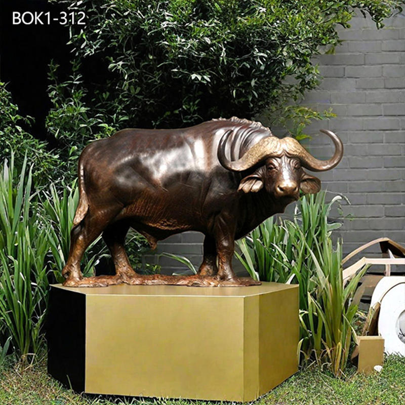 Large Outdoor Buffalo Statue - YouFine