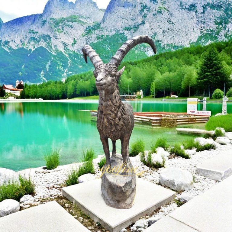 Life Size Bronze Ibex Statue - YouFine Bronze Sculpture