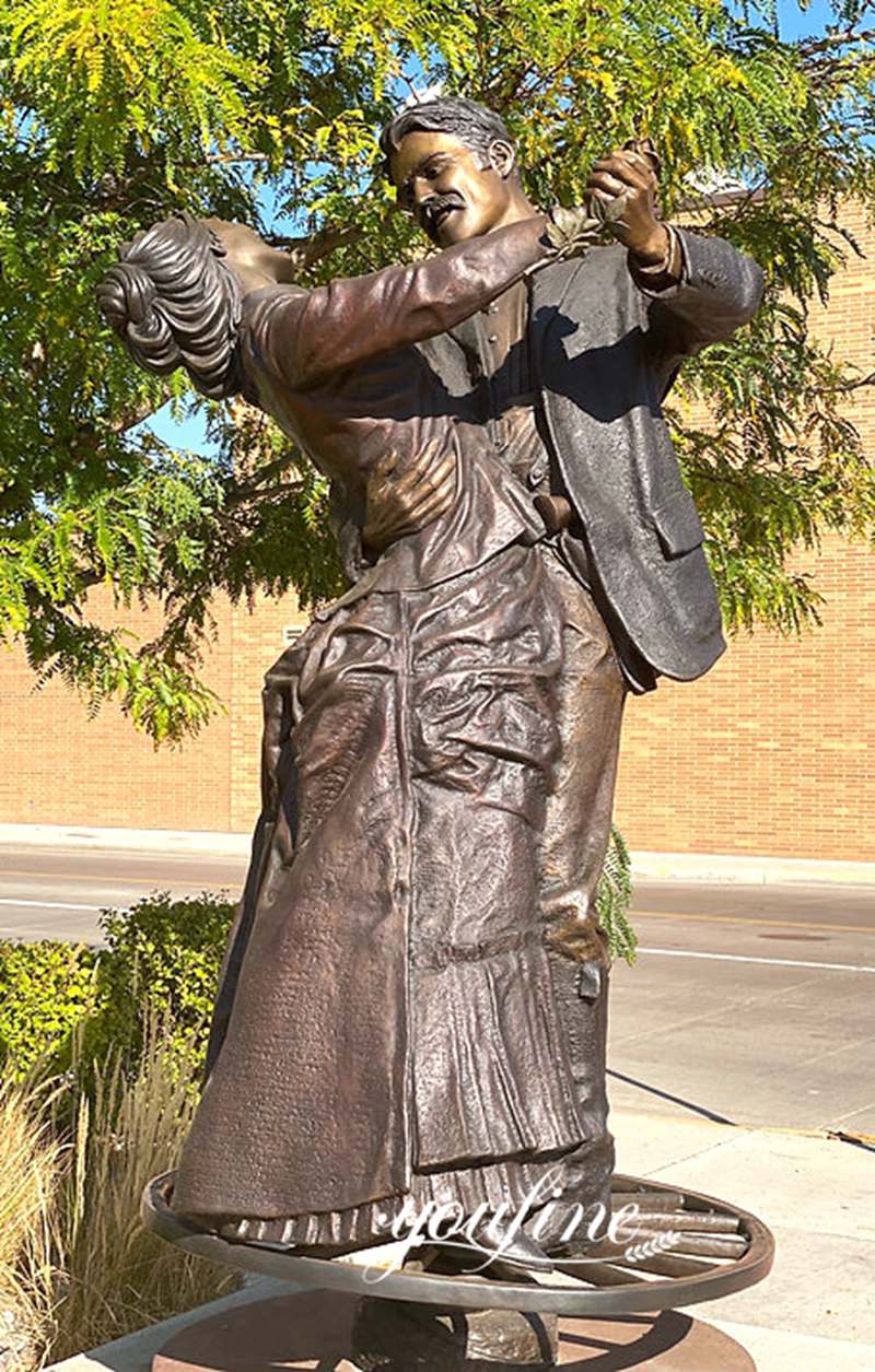 Dancing Couple Statue - YouFine Bronze Sculpture