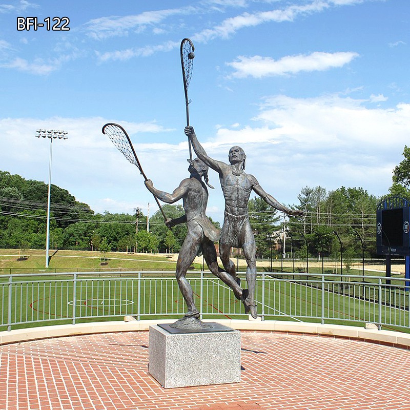 Life Size Bronze Lacrosse Statue - YouFine