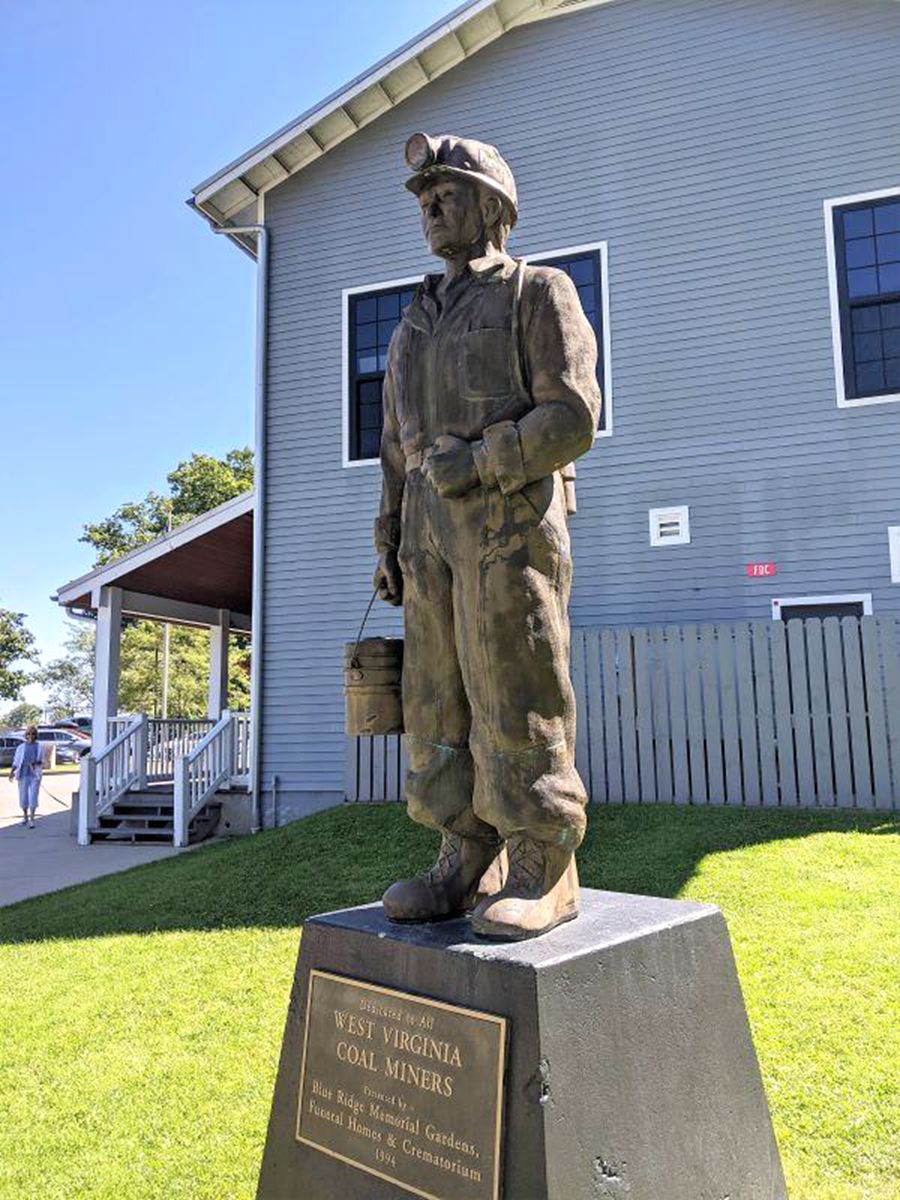 Coal Miner Statue