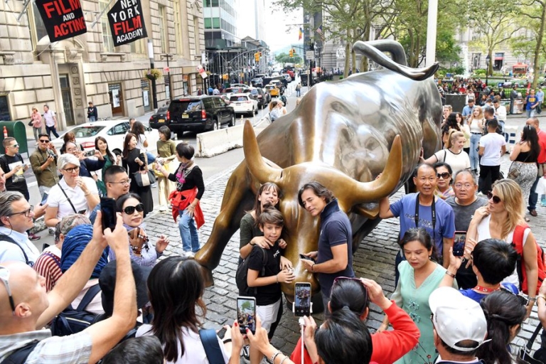 Wall Street Charging Bull Sculpture