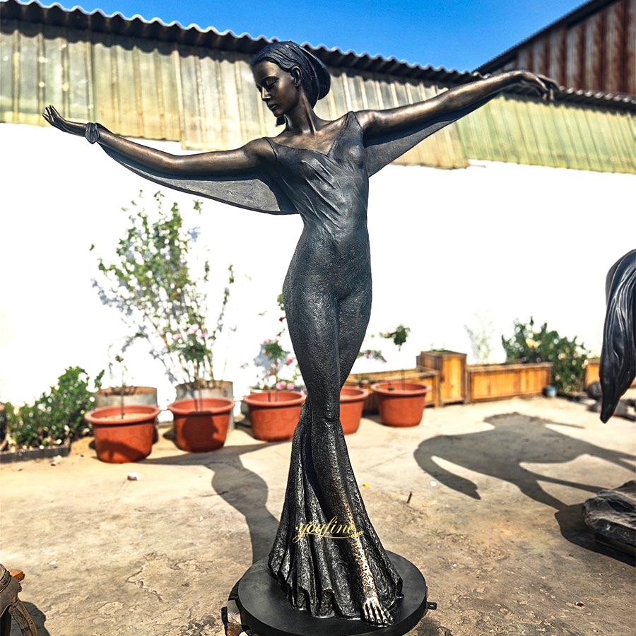 Bronze Dancer Sculpture
