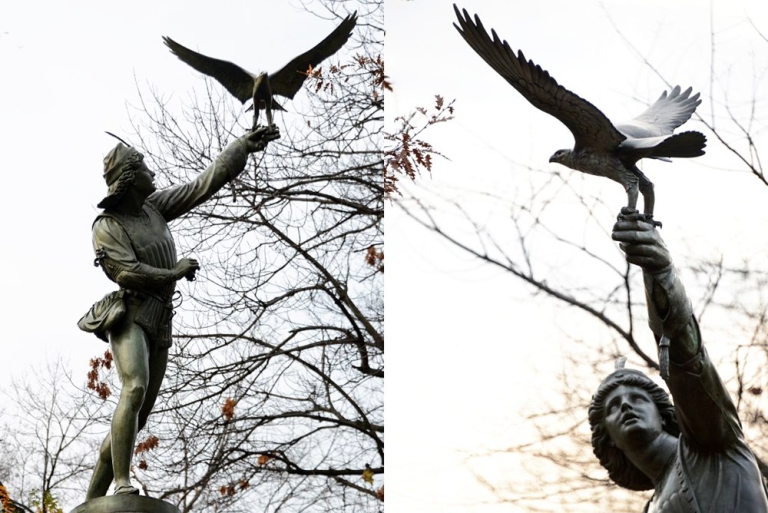 Bronze Sculptures in Central Park